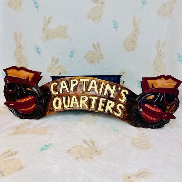 unknown | Accents | Rare Captains Quarters Hanging Sign | Poshmark